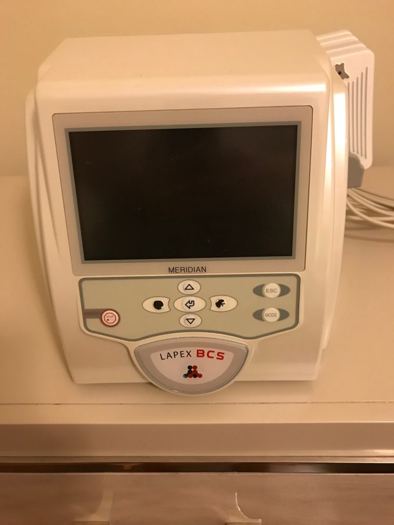 2000 Meridian Lapex BCS - Medical Laser Resources