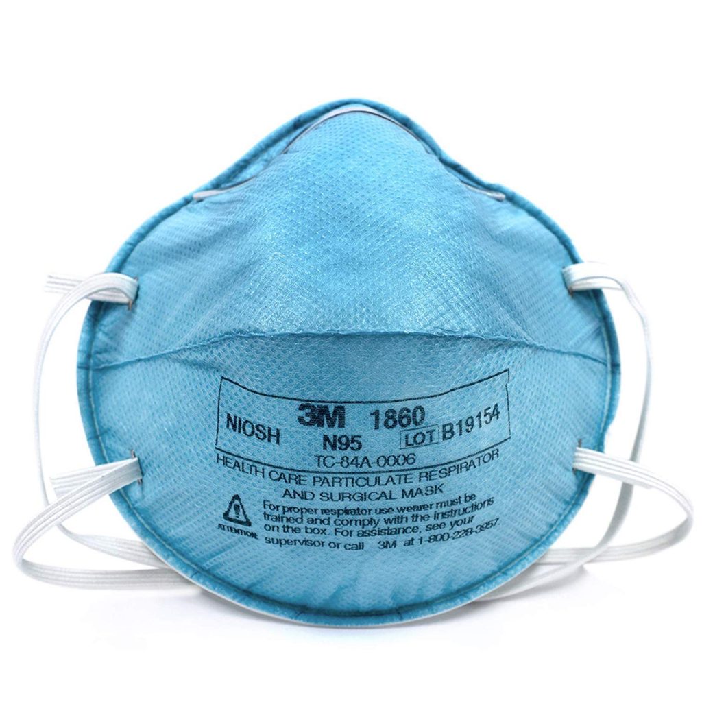 3M 1860 Surgical Mask - Medical Laser Resources